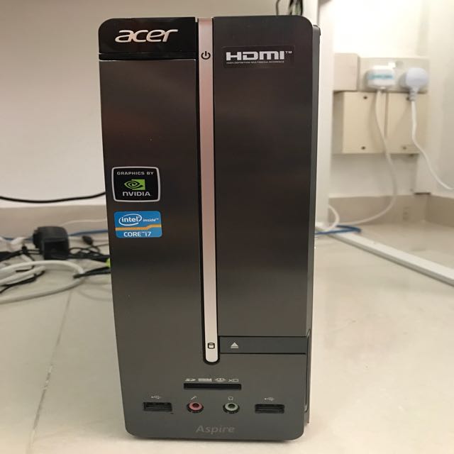 Acer Computer Full Set Cpu Keyboard Mouse Monitor Computers Tech Desktops On Carousell