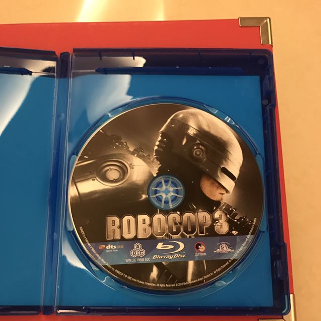 Blu-ray DVD Robocop 3, Hobbies & Toys, Music & Media, CDs & DVDs on ...