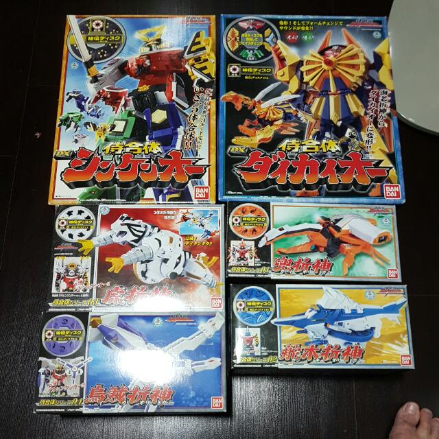 DX Shinkenger Set, Hobbies & Toys, Toys & Games on Carousell