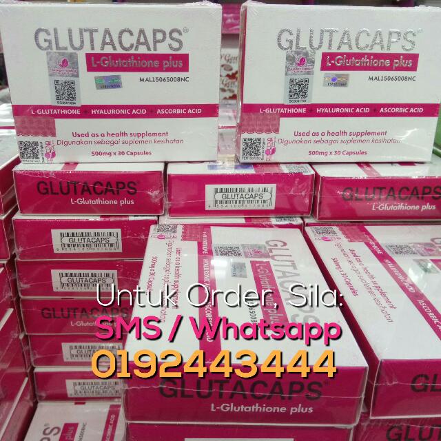 Glutacaps L-Glutathione Plus, Health & Nutrition, Health Supplements ...