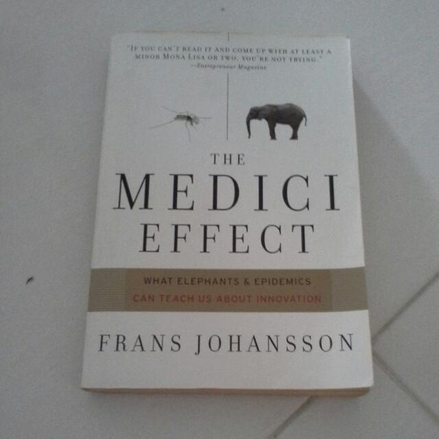 The Medici Effect By Frans Johansson, Hobbies & Toys, Books & Magazines ...