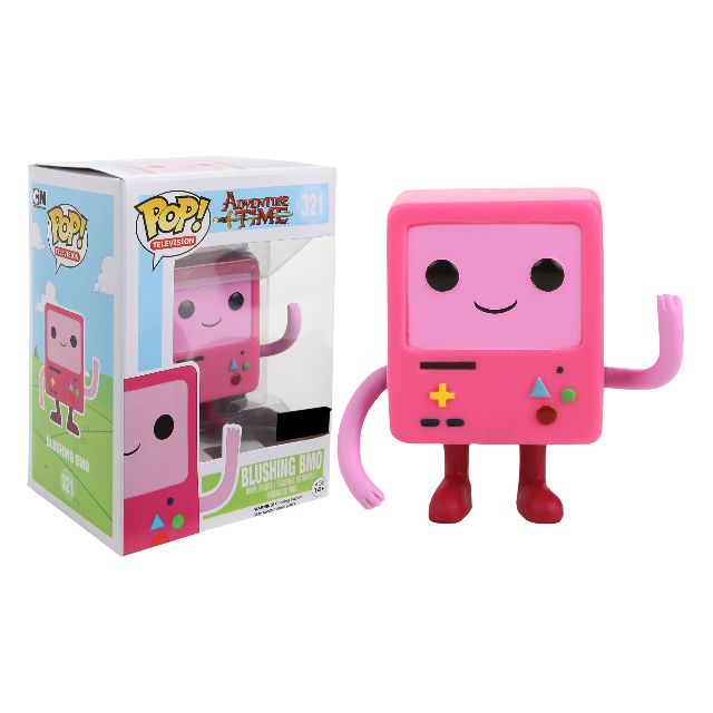 Adventure Time - Pink Blushing BMO (Beemo) Funko Pop! Vinyl Figure ...