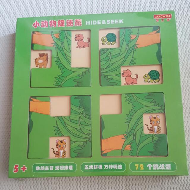 Animals Hide & Seek Board Game (72 Challenges), Hobbies & Toys, Toys ...