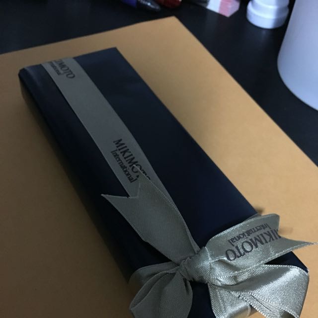 BNIB Mikimoto Pearl Bookmark, Luxury, Accessories on Carousell