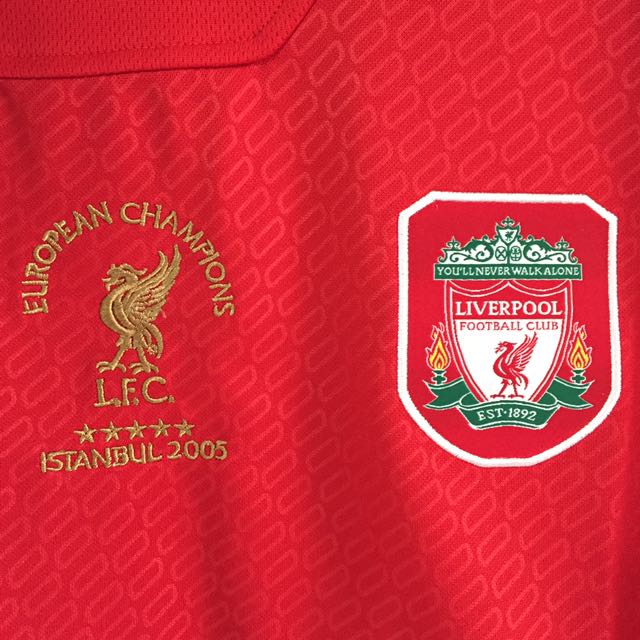 Liverpool FC Istanbul 2005 Kit (OFFICIAL LFC PRODUCT), Sports Equipment ...