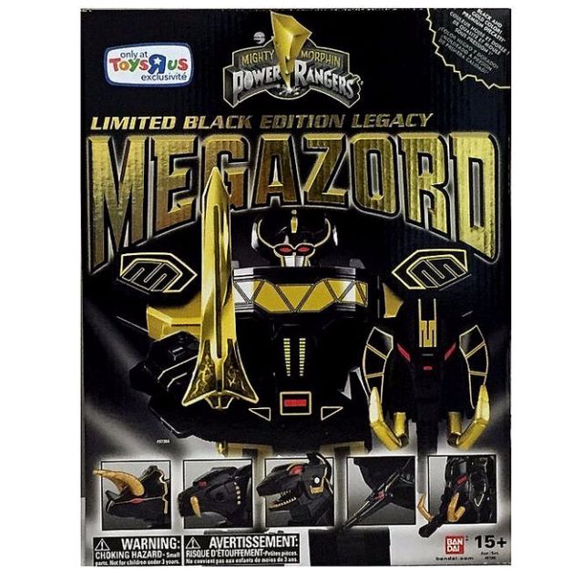 MMPR legacy black gold megazord, Hobbies & Toys, Toys & Games on Carousell