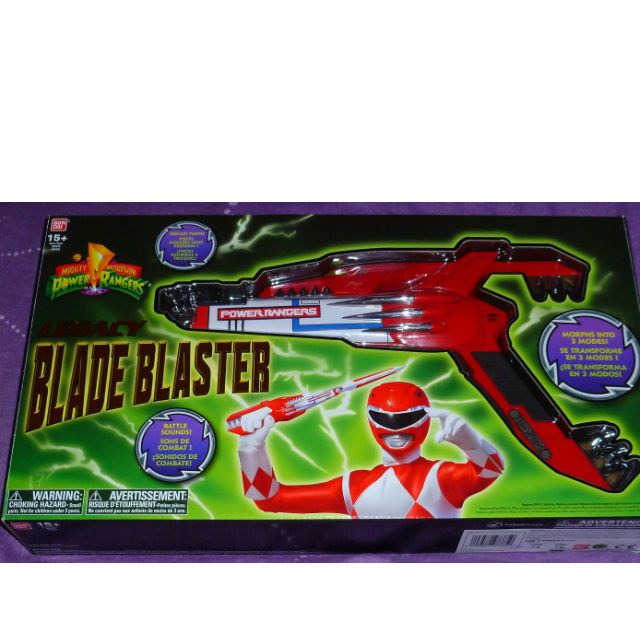 MMPR Legacy blade blaster, Hobbies & Toys, Toys & Games on Carousell