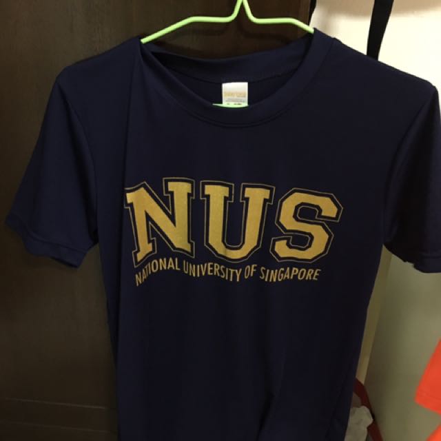 NUS Shirt, Men's Fashion, Tops & Sets, Tshirts & Polo Shirts on Carousell