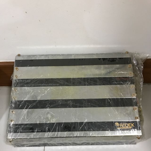 RoDek Power Amp, Audio, Other Audio Equipment on Carousell