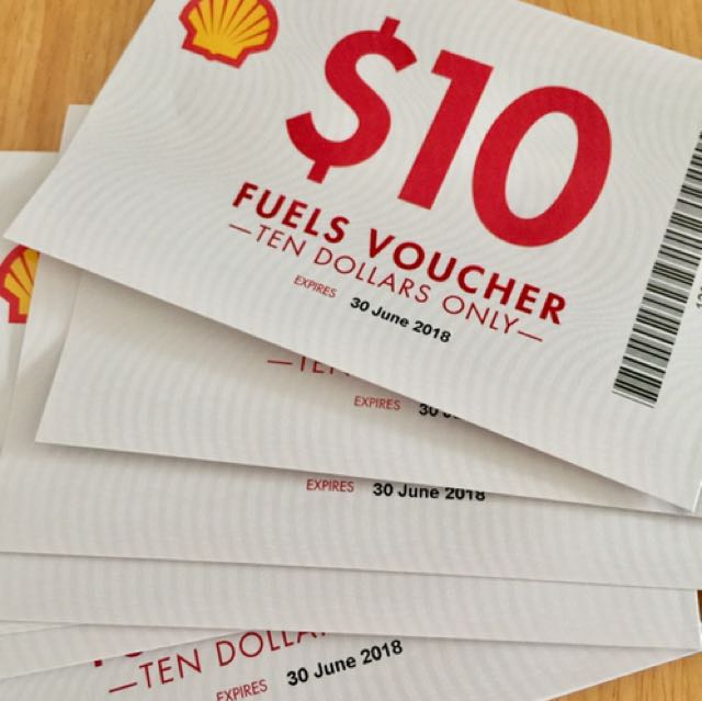 Shell Fuel Voucher, Tickets & Vouchers, Vouchers on Carousell