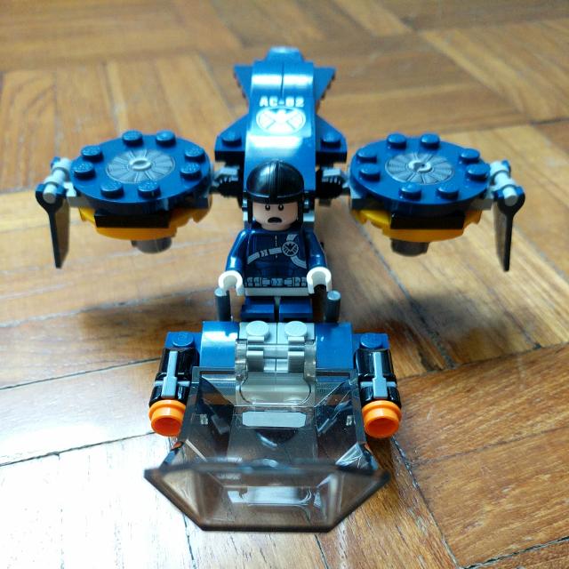 SHIELD Agent & Jet Flyer (Lego 76036 Carnage's SHIELD Sky Attack ...