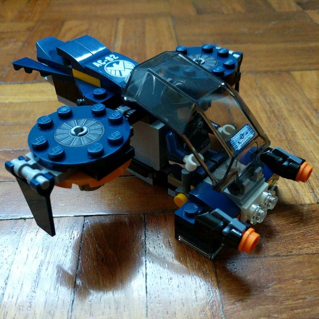 SHIELD Agent & Jet Flyer (Lego 76036 Carnage's SHIELD Sky Attack ...