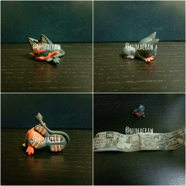 takara tomy pokemon sun and moon oyasumi friends litten figure, Hobbies ...