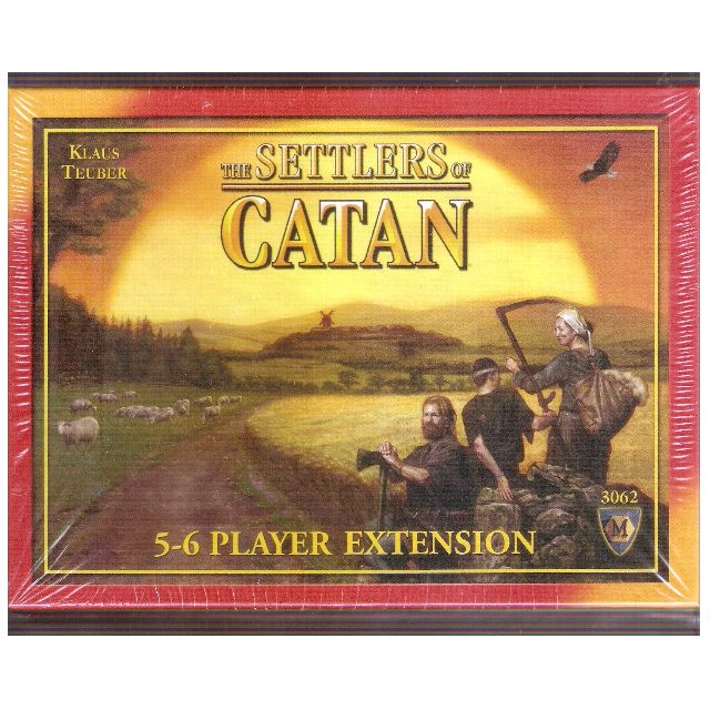 The Settlers of Catan 5-6 Player Extension (4th Edition) Board Game ...