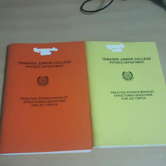 TJC Physics Assessment Booklet , Books & Stationery, Fiction on Carousell