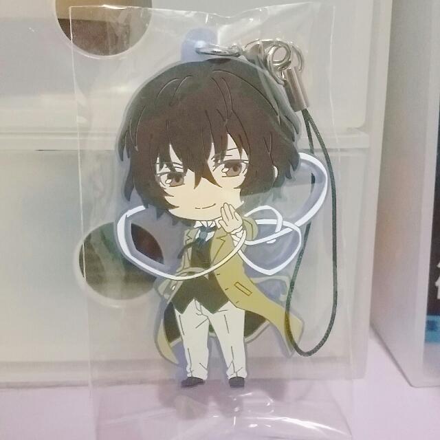 Bungo Stray Dogs Dazai Rubber Strap, Hobbies & Toys, Memorabilia ...