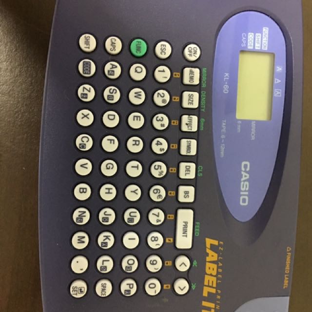 Casio Label Marker, Hobbies & Toys, Stationery & Craft, Other ...