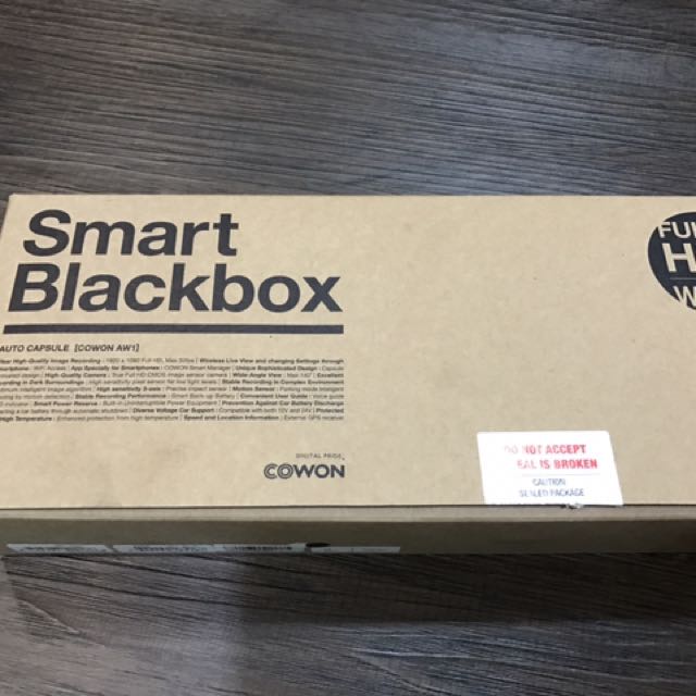 COWON AW1 Full HD 1080p WiFi Car Blackbox Incar Camera., Car ...