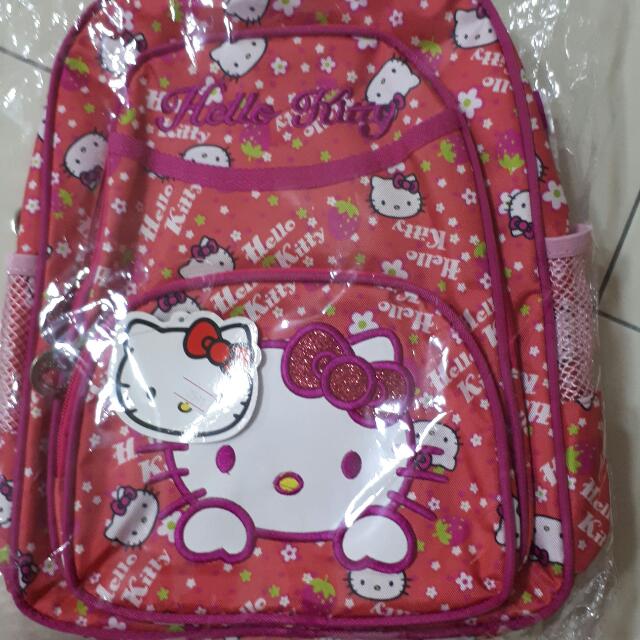 Hello Kitty Pre-school Bag, Babies & Kids, Babies & Kids Fashion on ...