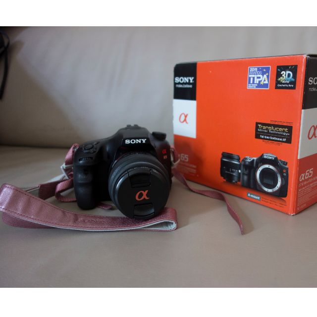 Sony Alpha a65 DSLR Camera SLT-A65, Photography, Cameras on Carousell