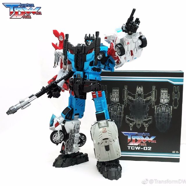 Transformers Transform Dream Wave Dreamwave TransformDW TCW-02 Combiner ...