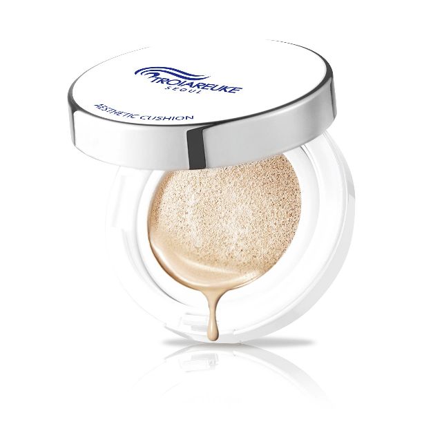 TROIAREUKE Seoul Aesthetic 99% Skincare 1% Makeup Cushion 13g, Beauty ...