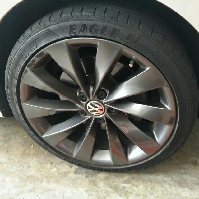 Vw Interlagos 18" Rims With Eagle f1a2 Tyres (vossen Rays Enkei Bbs Bmw ...