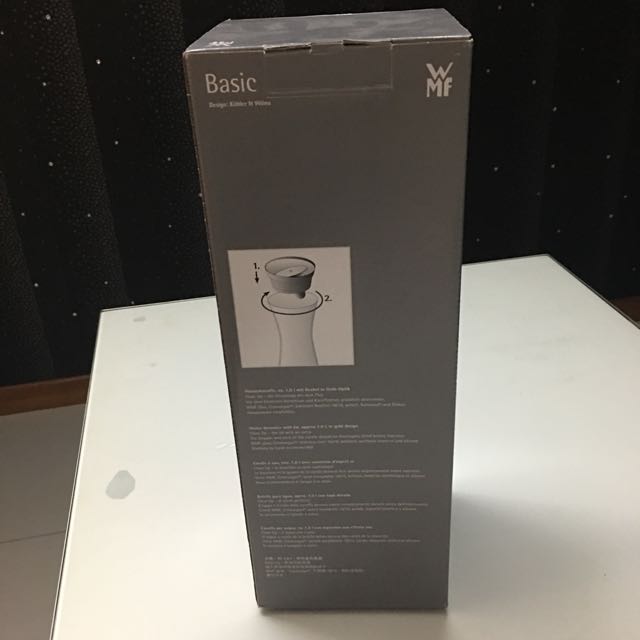 WMF Basic Water Decanter (Gold), TV & Home Appliances, Kitchen ...