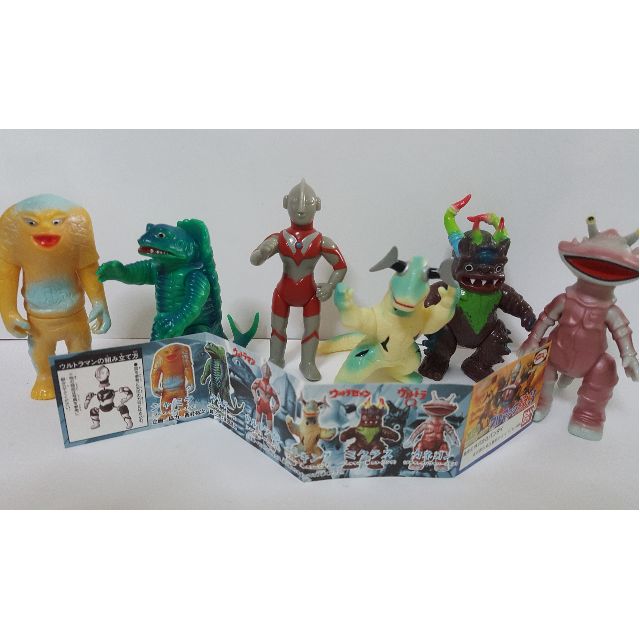 Bandai Ultraman mini popy vinyl capsule series, Hobbies & Toys, Toys ...