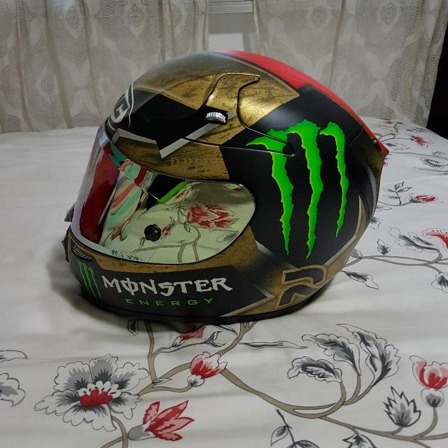 Hjc Rpha 10 Pro Sparteon 2016 Helmet, Motorcycles, Motorcycle Apparel ...