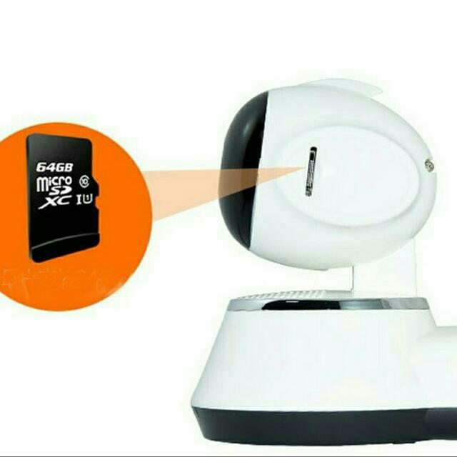 IP Camera WIFI wireless 720P CCTV Home Security Cam Micro SD Slot ...