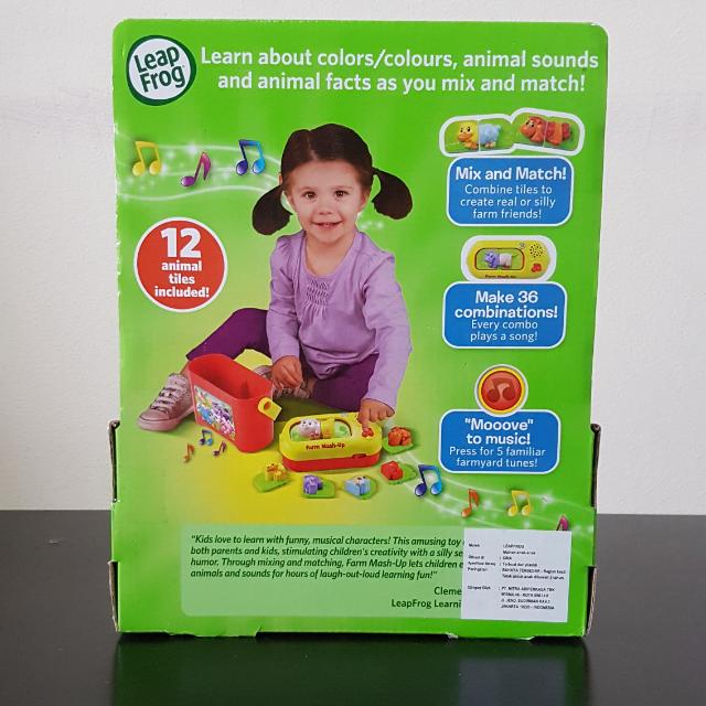 LeapFrog - Farm mash up, Hobbies & Toys, Toys & Games on Carousell