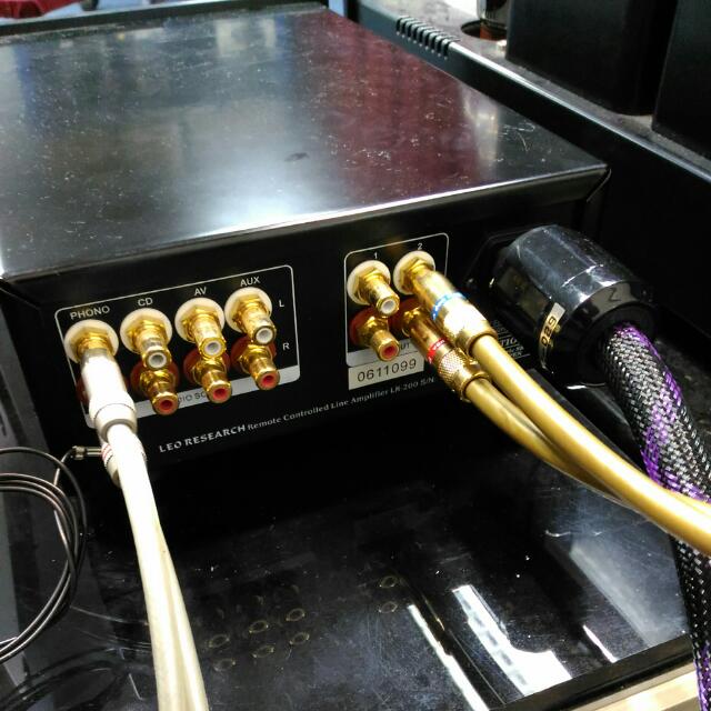 LEO RESEARCH LR-200 Remote-controlled Hi-End Tube Pre-amplifier With ...
