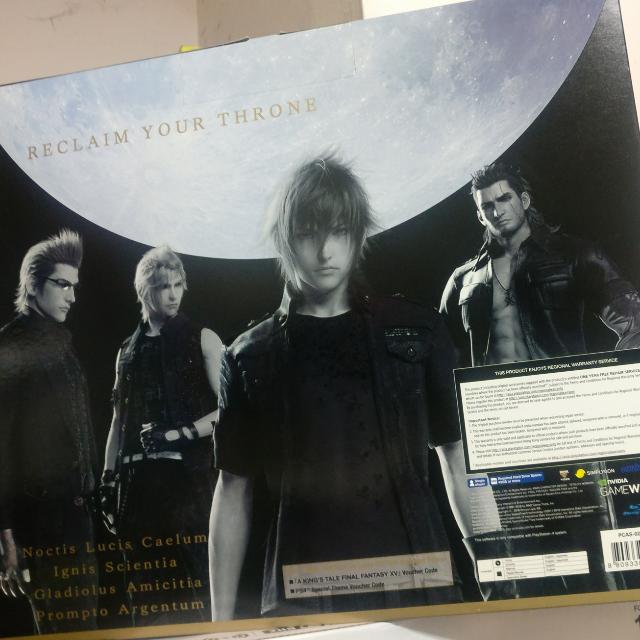 PS4 Slim 1 Tb - FFXV Luna Edition, Video Gaming, Video Game Consoles ...