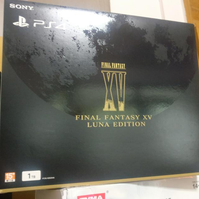 PS4 Slim 1 Tb - FFXV Luna Edition, Video Gaming, Video Game Consoles ...