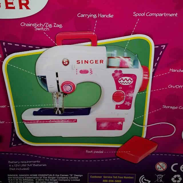 Singer Sewing Machine (Toy), Babies & Kids, Infant Playtime on Carousell
