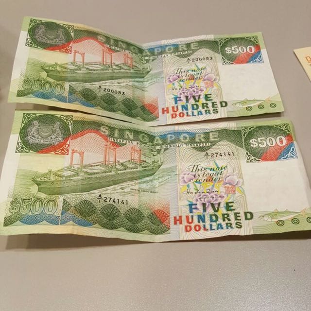 500 Singapore Dollar Note 100 Authentic U Can Check With Me 500-singapore-dollar-note-100-authentic-u-can-check-with-me