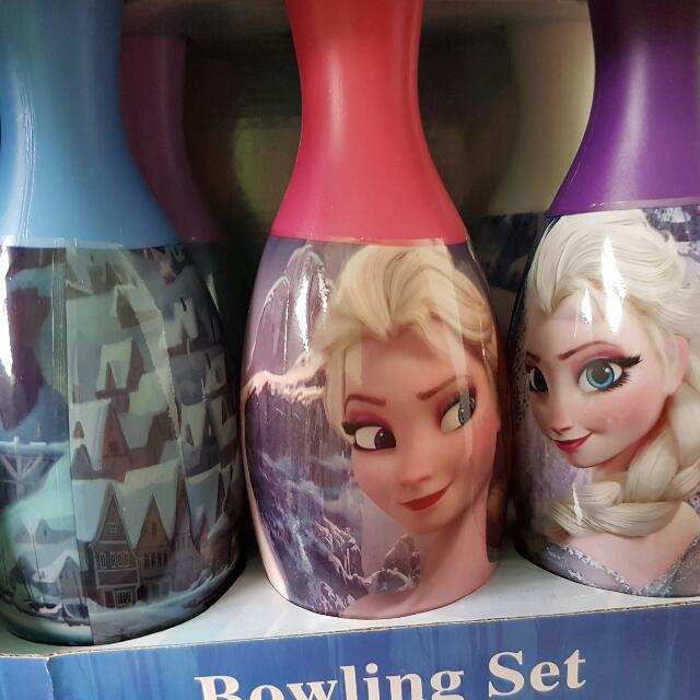 Frozen Bowling Set, Hobbies & Toys, Toys & Games on Carousell