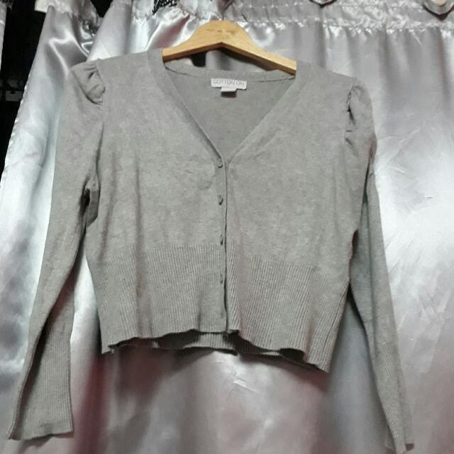 Light Grey Bolero, Women's Fashion, Coats, Jackets and Outerwear on ...