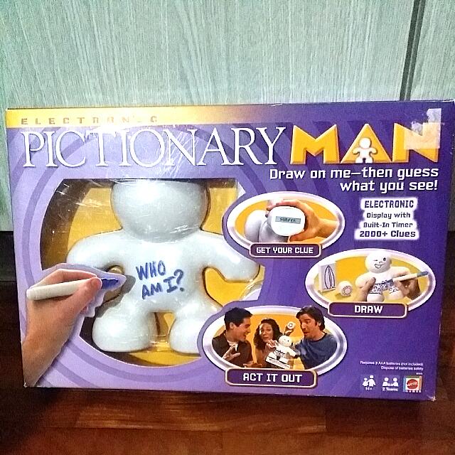 MATTEL Pictionary Man, Hobbies & Toys, Toys & Games on Carousell
