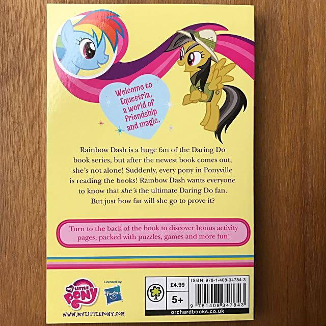 My Little Pony Storybook - Rainbow Dash, Babies & Kids, Toys & Walkers ...