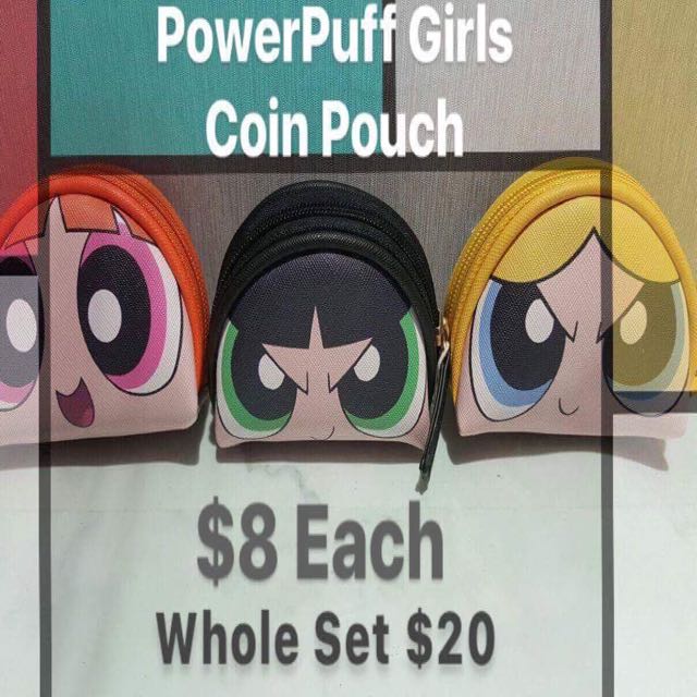 Powerpuff Girls Coin Pouch, Women's Fashion, Bags & Wallets, Purses ...