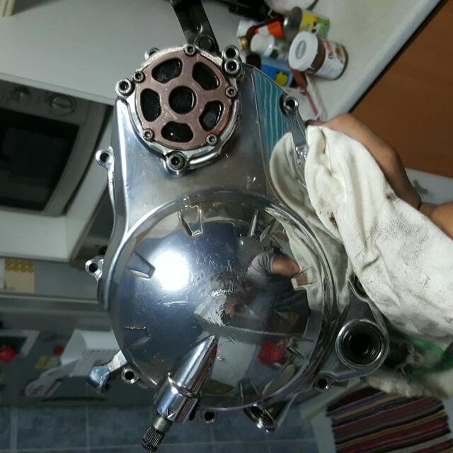 Spark 135 Chrome Engine Casing And Gear Casing.., Motorcycles ...