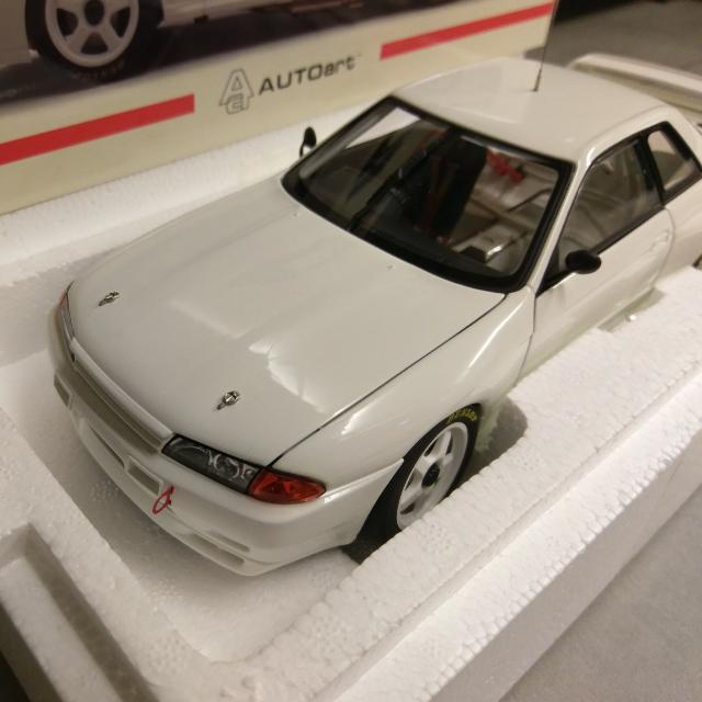 *Reserved* 1/18 Autoart Biante Nissan Skyline R32 GTR Plain Body Ver ...