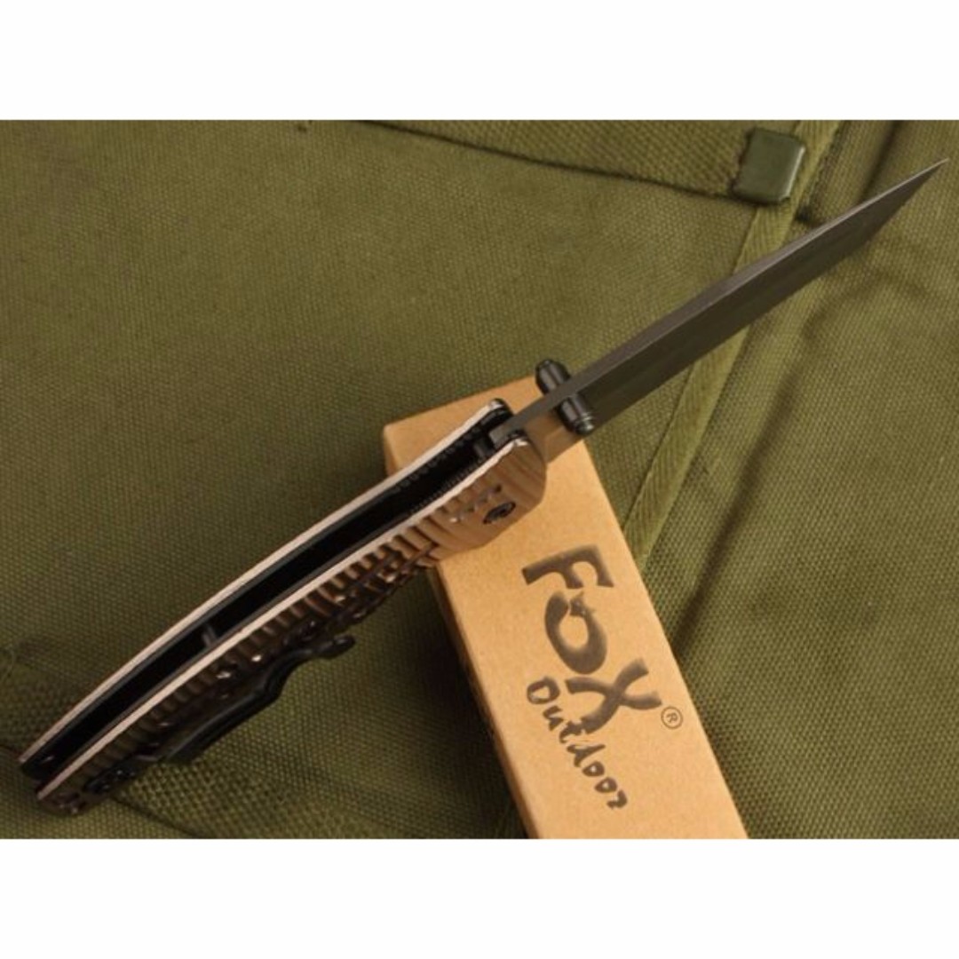 BN Fox Knives MTF-3 Folding Knife -- Clone Tactical Military Camping ...