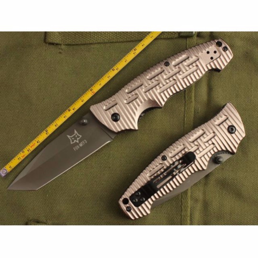 BN Fox Knives MTF-3 Folding Knife -- Clone Tactical Military Camping ...