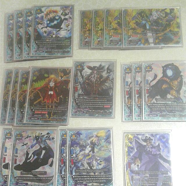 Wtt Buddyfight Magic World Shadow Shade Deck(Full Built), Hobbies ...