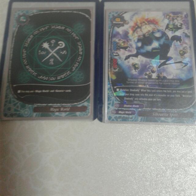 Wtt Buddyfight Magic World Shadow Shade Deck(Full Built), Hobbies ...