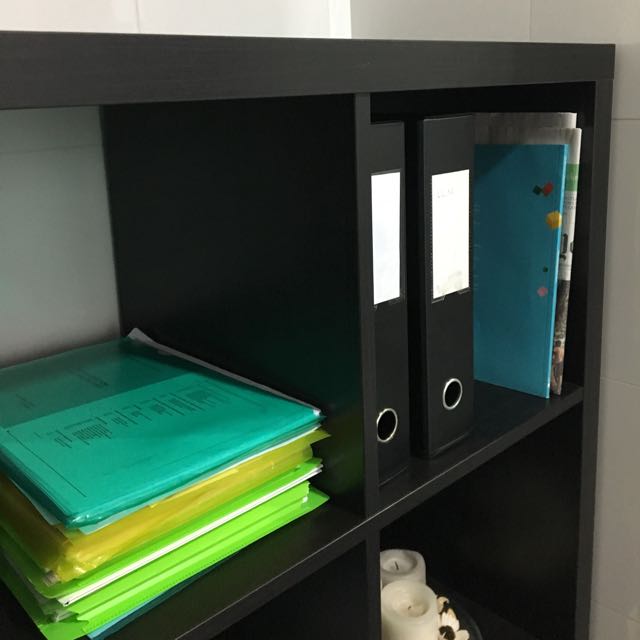 Ikea rack Kallax, Furniture & Home Living, Furniture, Shelves, Cabinets ...