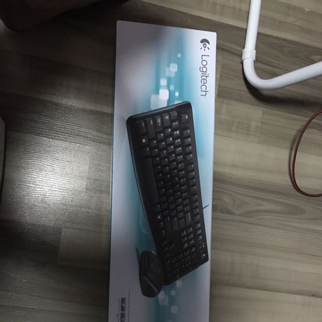 Logitech Mk120 Keyboard And Mouse Set, Computers & Tech, Parts ...